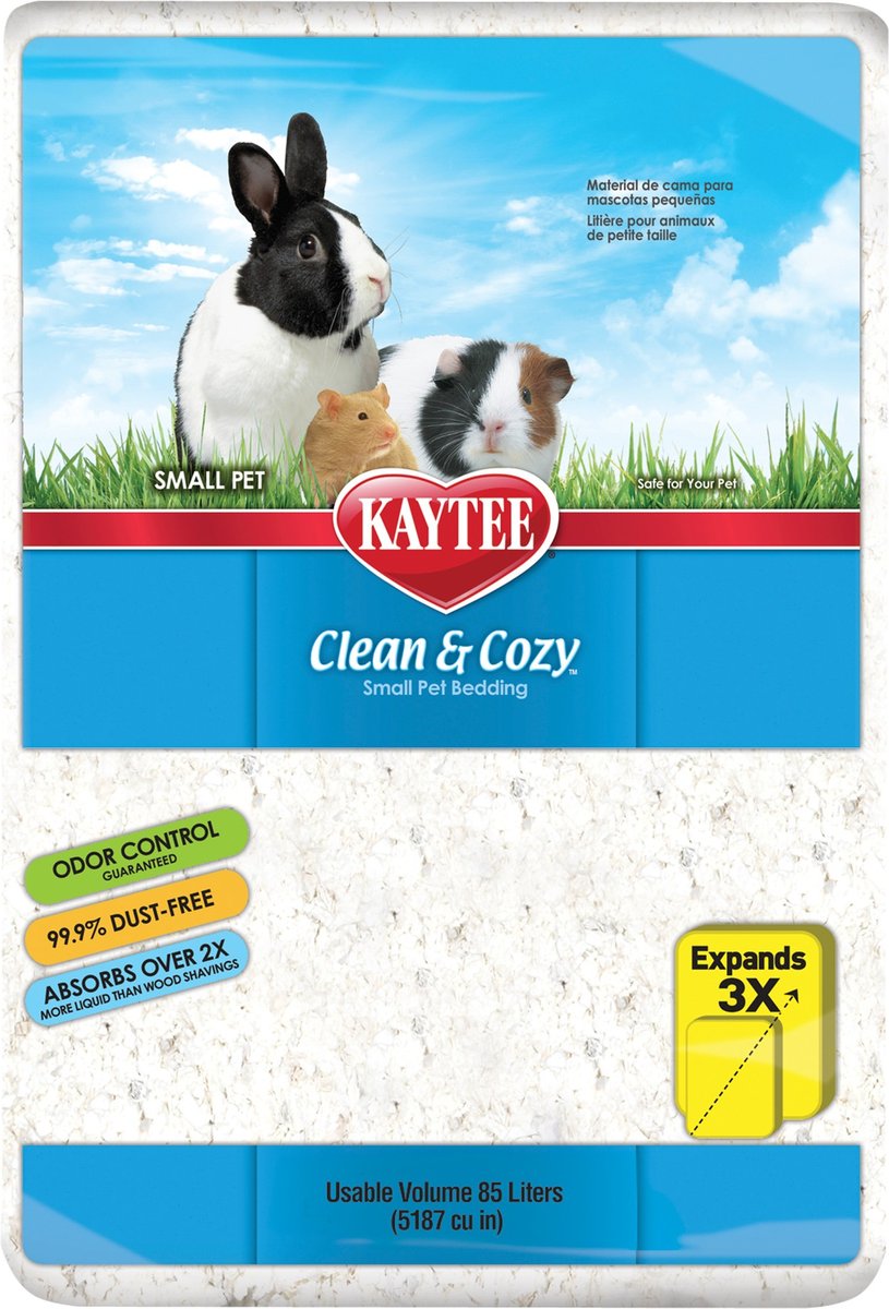 KAYTEE Clean & Cozy Small Animal Bedding, 85-L - Chewy.com