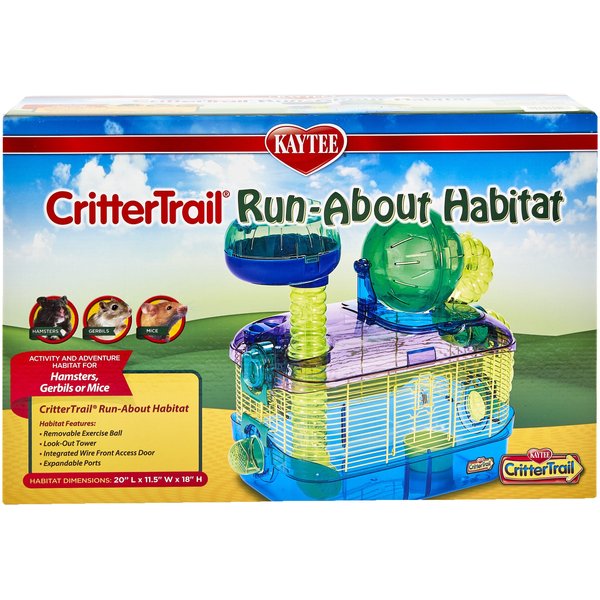 KAYTEE CritterTrail Run-About Small Animal Habitat - Chewy.com