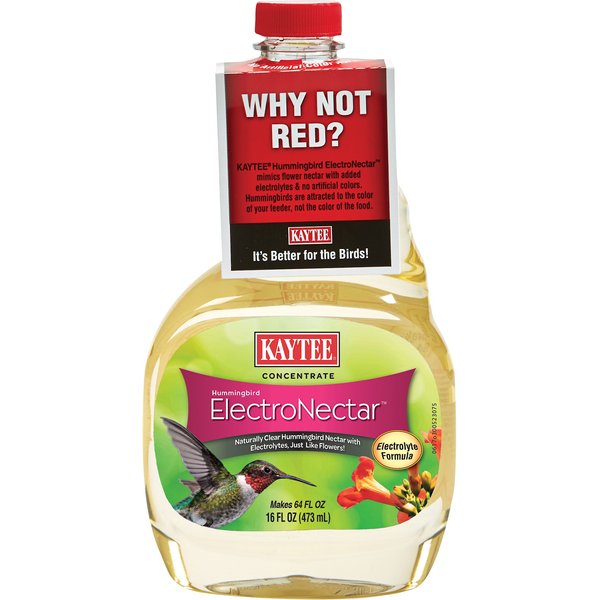 KAYTEE Electro Nectar Hummingbird Food, 16-oz bottle - Chewy.com