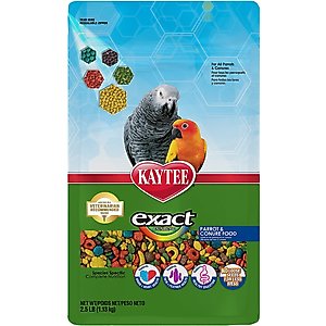 VOLKMAN Avian Science Lovebird & Conure Food, 4-lb bag - Chewy.com