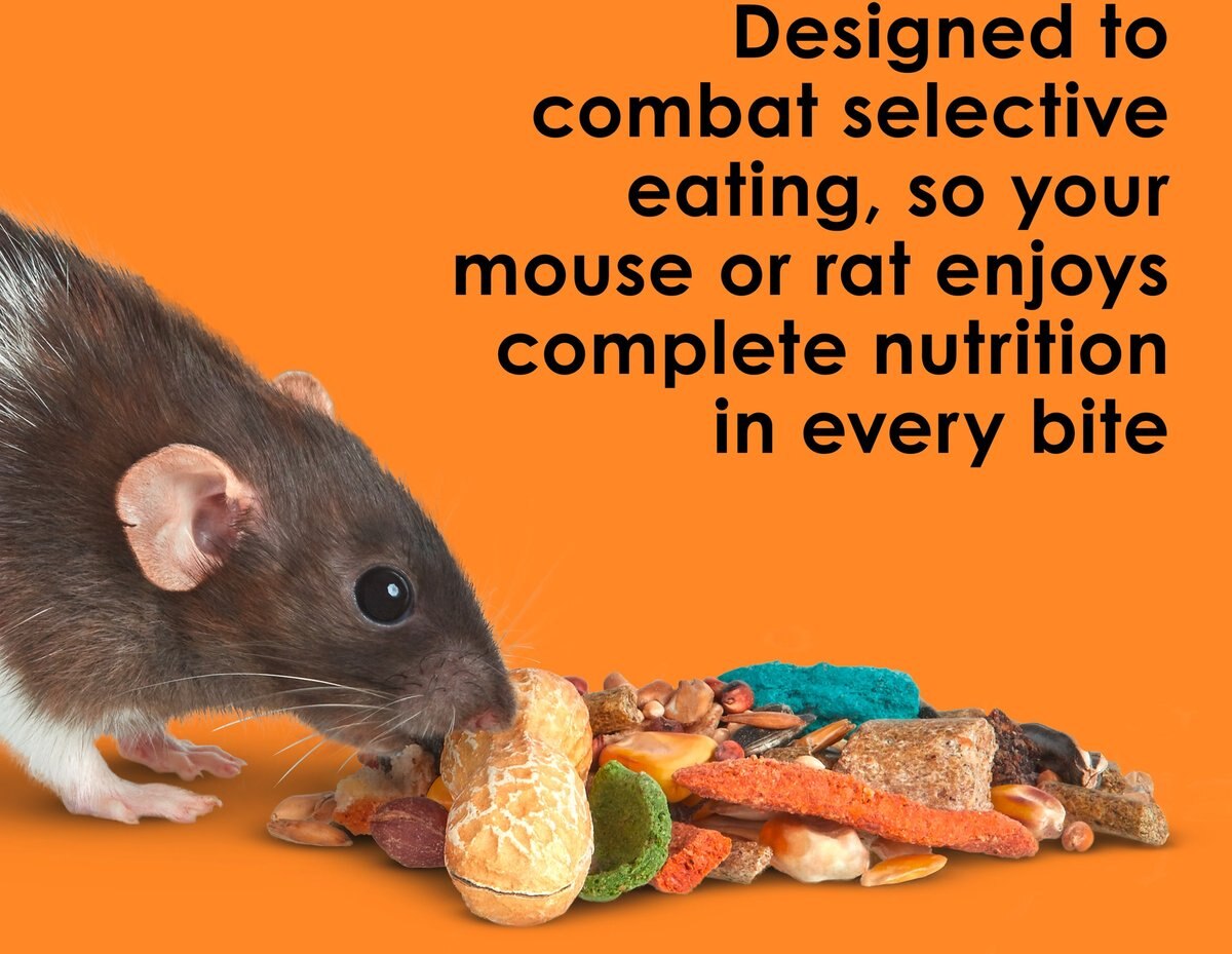 KAYTEE Fiesta Gourmet Variety Diet Mouse & Rat Food, 4.5-lb bag - Chewy.com