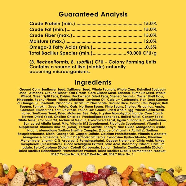 KAYTEE Fiesta Variety Mix Macaw Food, 25-lb bag - Chewy.com