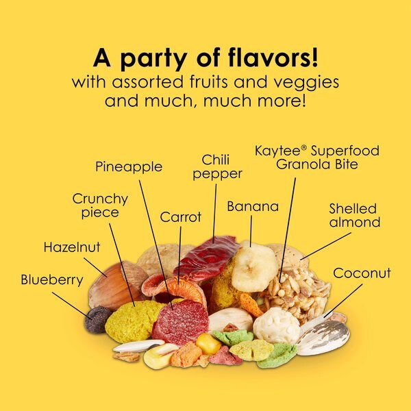 KAYTEE Fiesta Variety Mix Macaw Food, 25-lb bag - Chewy.com