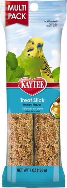 KAYTEE Forti Diet Pro Health Honey Parakeet Treat Sticks, 4 count ...