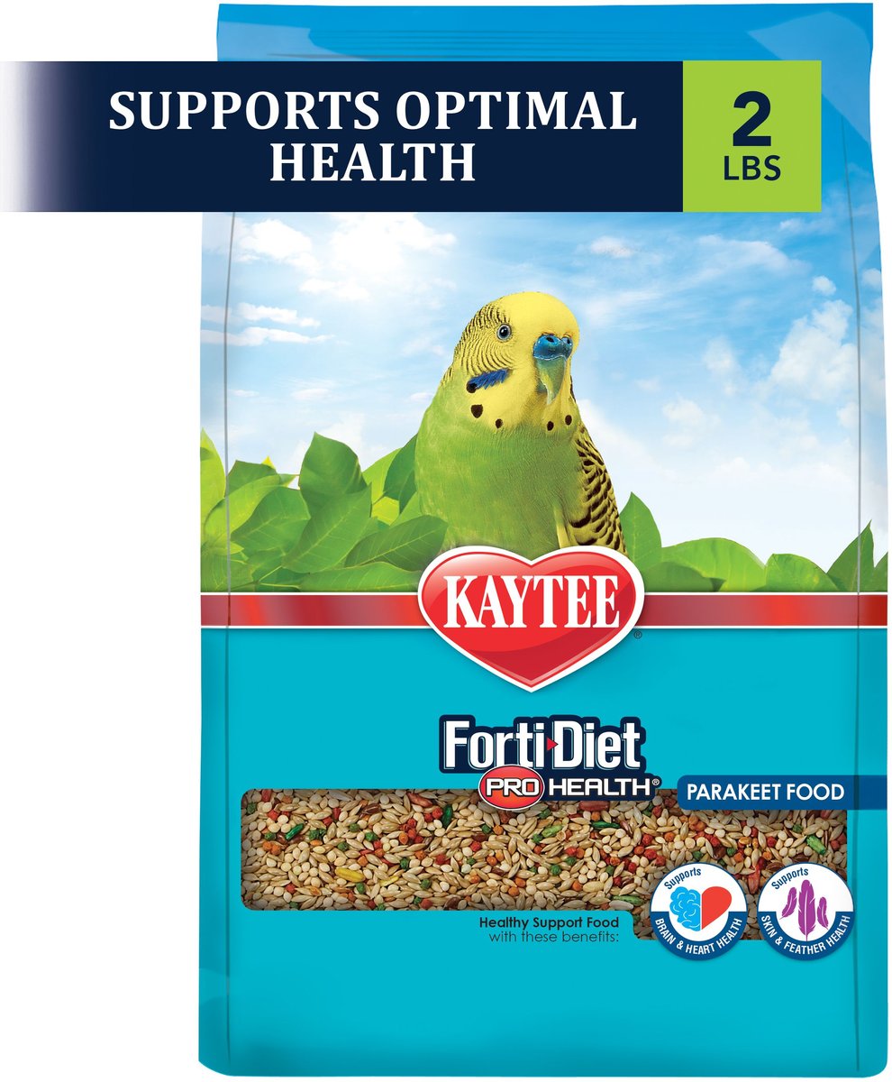 KAYTEE Forti-Diet Pro Health Parakeet Food, 2-lb bag - Chewy.com