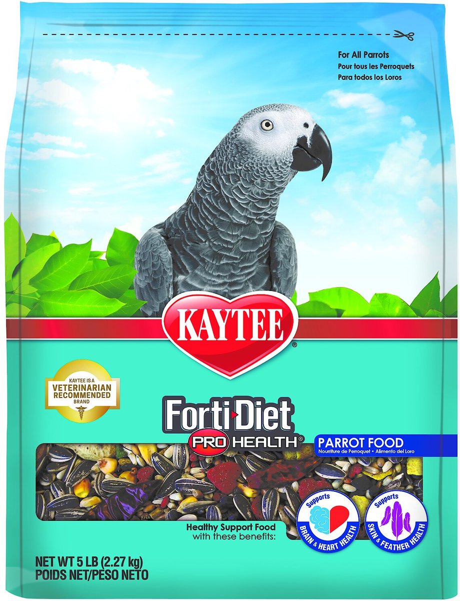 KAYTEE Forti-Diet Pro Health Parrot Food, 5-lb bag - Chewy.com