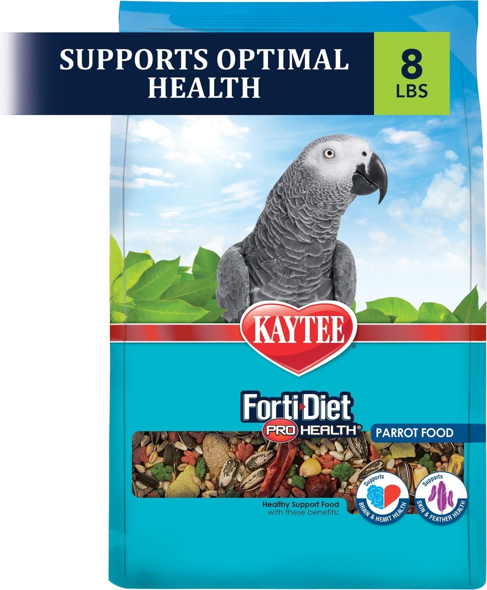 KAYTEE Forti-Diet Pro Health Parrot Food, 8-lb bag - Chewy.com