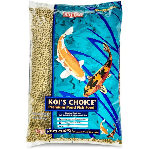 KAYTEE Koi's Choice Premium Fish Food, 10-lb bag - Chewy.com