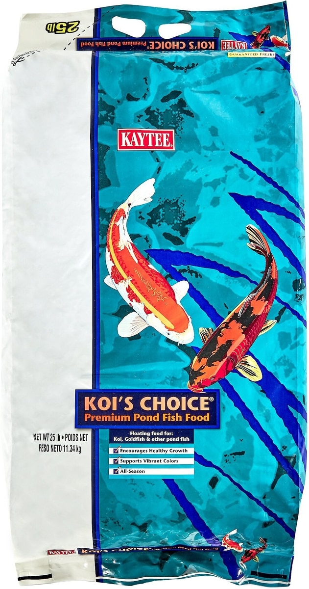 KAYTEE Koi's Choice Premium Fish Food, 25-lb bag - Chewy.com