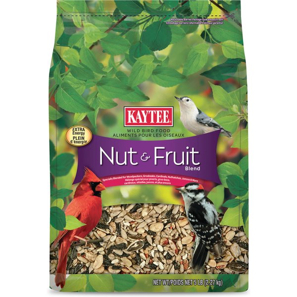 WILD DELIGHT Nut N' Berry Wild Bird Food, 5-lb bag - Chewy.com