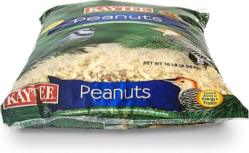 KAYTEE Shelled Peanuts Wild Bird Food, 10-lb bag - Chewy.com