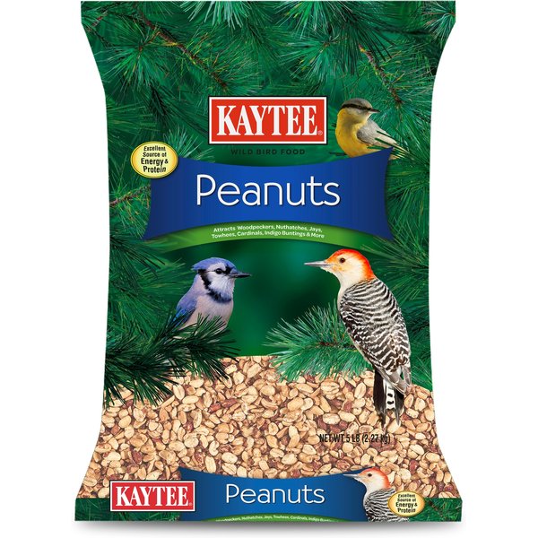 KAYTEE Peanuts In A Shell Wild Bird Food, 5-lb bag - Chewy.com