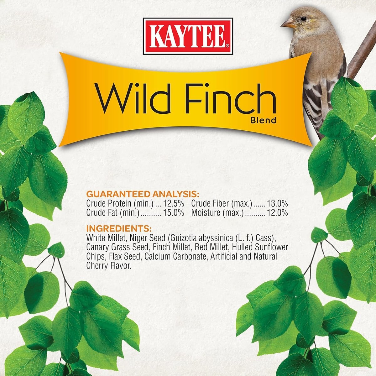KAYTEE Wild Finch Wild Bird Food, 3-lb bag - Chewy.com