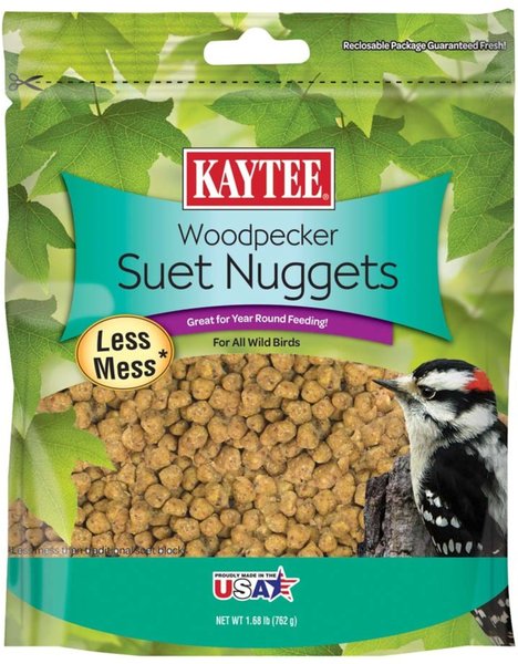 KAYTEE Woodpecker Suet Nuggets, 27-oz bag - Chewy.com