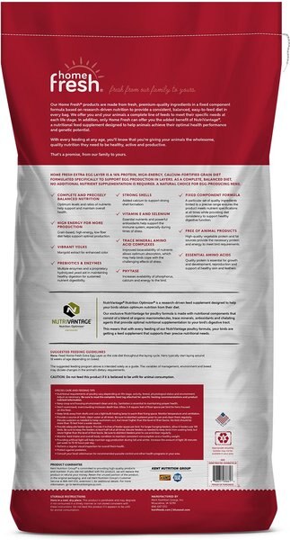 KENT / BLUE SEAL Home Fresh Extra Egg Layer 17% Protein Crumbles ...