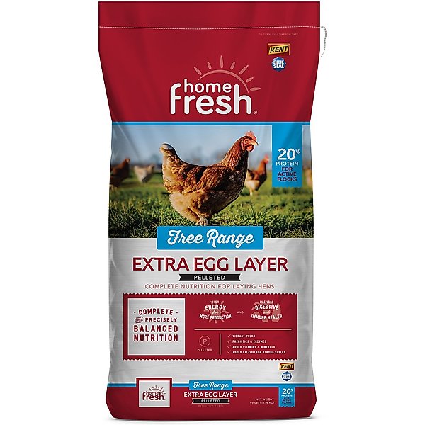 KENT / BLUE SEAL Home Fresh Extra Egg Layer Free Range Pellet Chicken ...