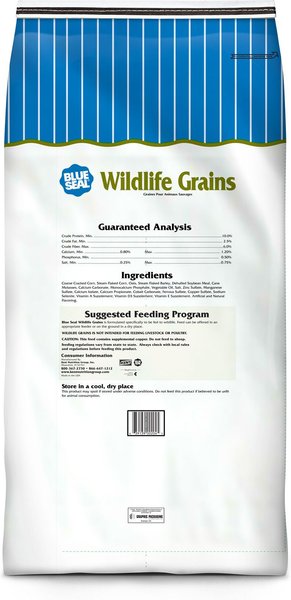 KENT / BLUE SEAL Wildlife Grains Bird Food, 40-lb bag - Chewy.com