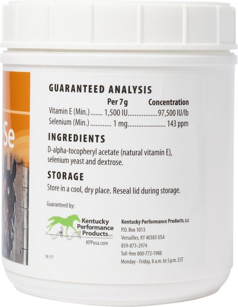KENTUCKY PERFORMANCE PRODUCTS Elevate Se Vitamin E & Selenium Powder ...