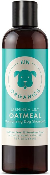 KIN+KIND Kin Organics Jasmine & Lily Dog Shampoo, 12-fl oz bottle ...