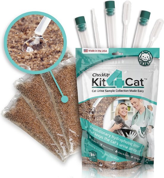 KIT4CAT Cat Urine Sample Collection Kit Urine Testing for Cats, 2-lb ...