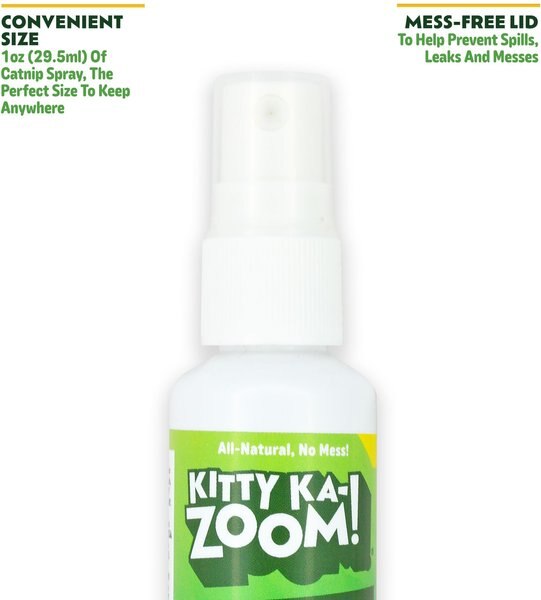 KITTY KA-ZOOM Liquid Catnip Spray, 1-fl oz bottle - Chewy.com