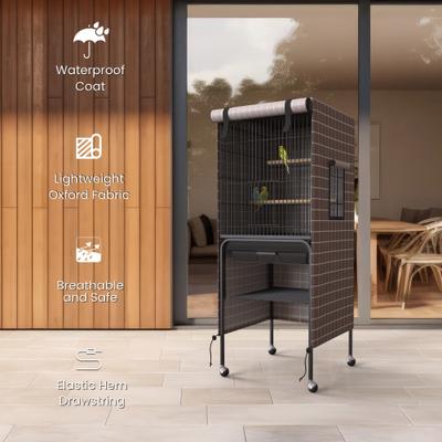 KNUTI Bird Cage Cover, Brown, Large - Chewy.com