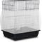 KNUTI Universal Bird Cage Seed Catcher Mesh Skirt Cover, White, 100-in ...