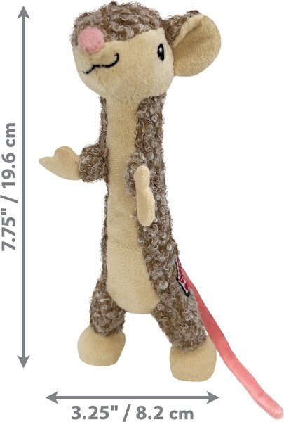 KONG Cat Luvs Mouse Plush Cat Toy with Catnip, Tan - Chewy.com