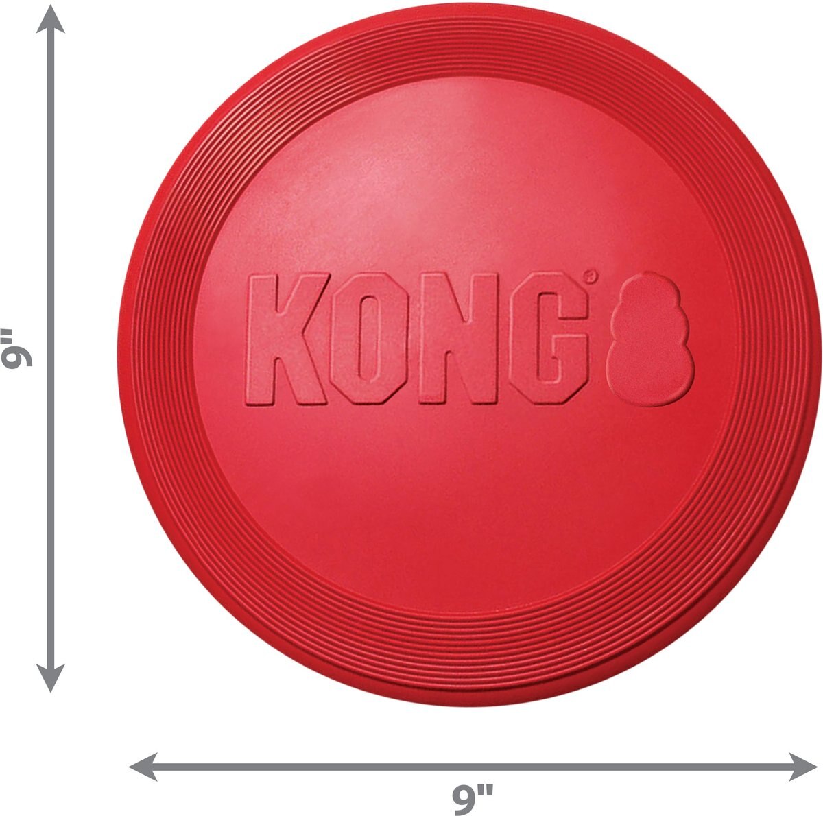 KONG Classic Flyer Dog Toy, Large - Chewy.com