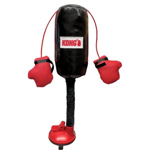 KONG Connects Punching Bag Cat Teasers Wands Toy with Catnip, Red ...