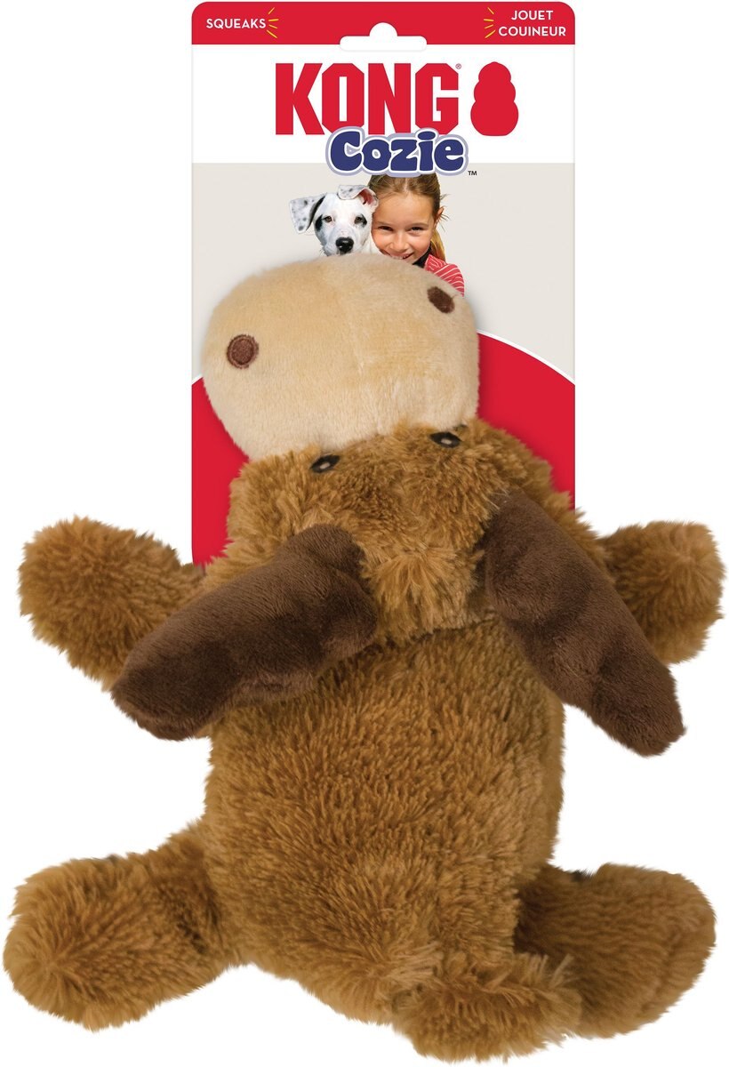 KONG Cozie Marvin the Moose Plush Dog Toy (Free Shipping) | Chewy