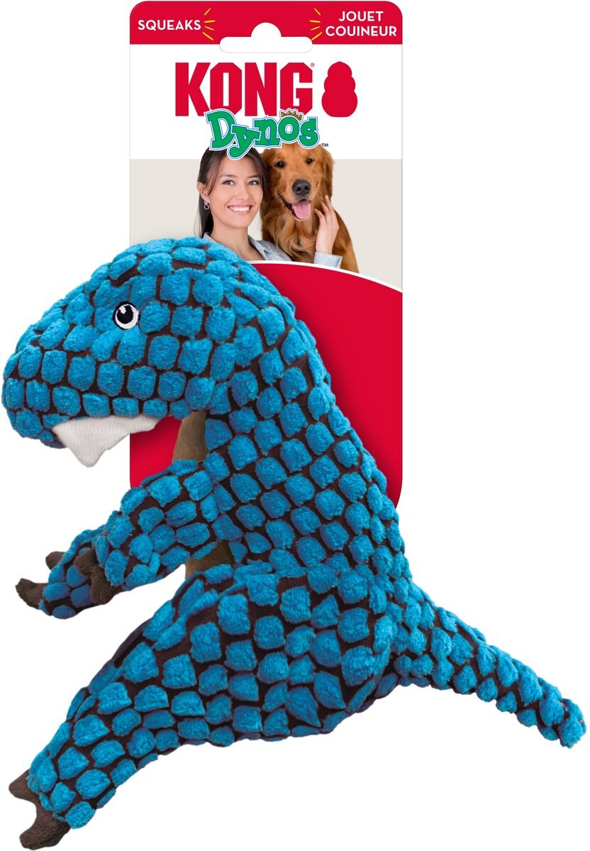 KONG Dynos T-Rex Dog Toy, Large - Chewy.com
