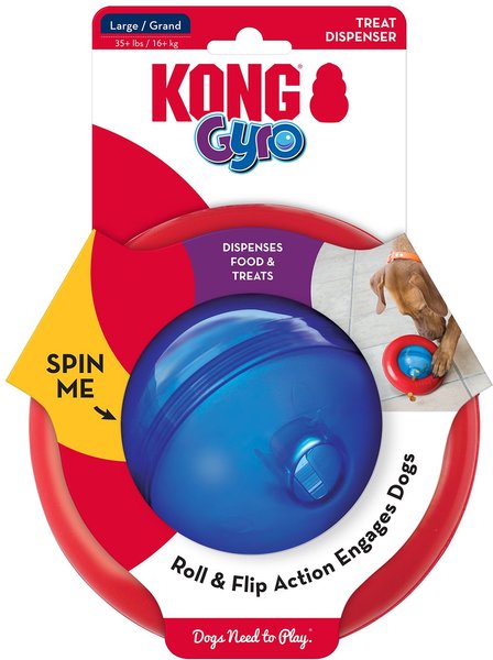 KONG Gyro Dog Toy, Large - Chewy.com