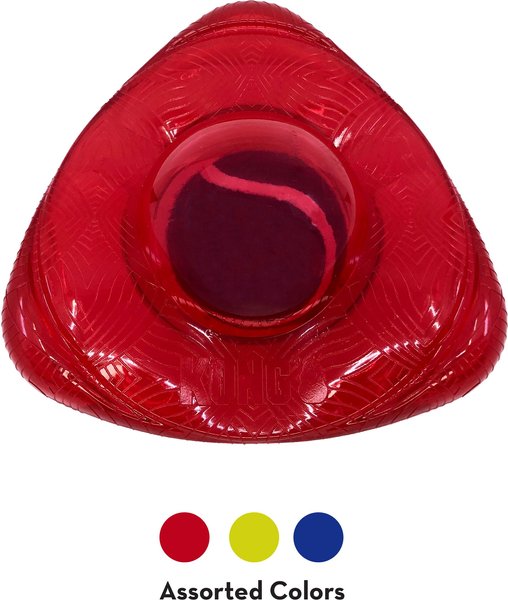 KONG Jumbler Flinger Dog Toy, Assorted, Medium & Large - Chewy.com