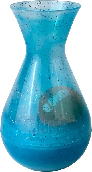 KONG Rewards Tipsy Treat Dispenser Dog Toy, Blue, Large - Chewy.com
