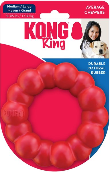 KONG Ring Dog Toy, Medium/Large - Chewy.com