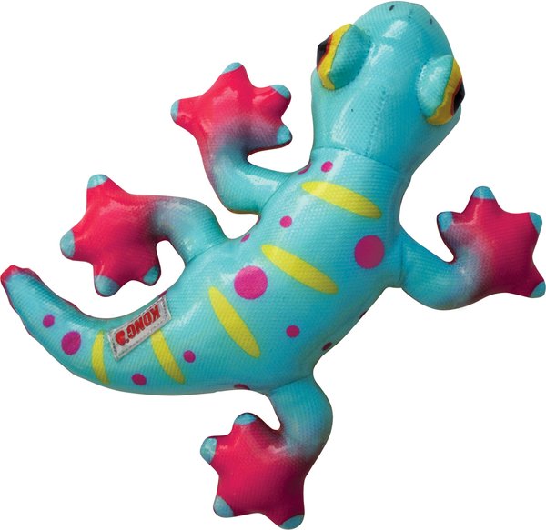 KONG Shieldz Tropics Gecko Dog Toy - Chewy.com