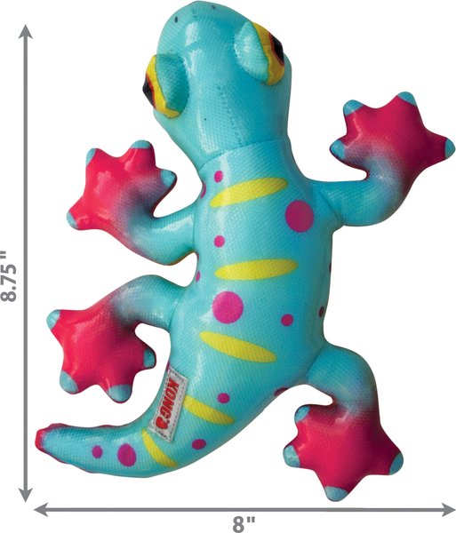 KONG Shieldz Tropics Gecko Dog Toy - Chewy.com