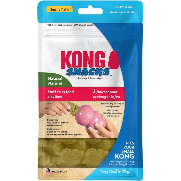 KONG Stuff'N Puppy Snacks Dog Treats, 7-oz pouch - Chewy.com