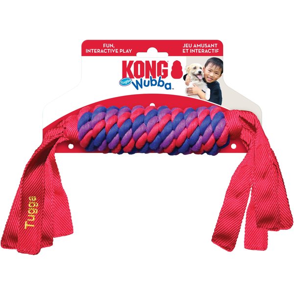 KONG Tugga Wubba Dog Toy, Color Varies, Large - Chewy.com