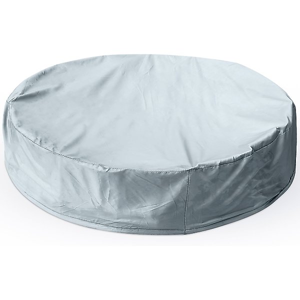 Out of Stock - KOPEKS Foldable Plastic Pool Cover, Gray, Large - Chewy.com