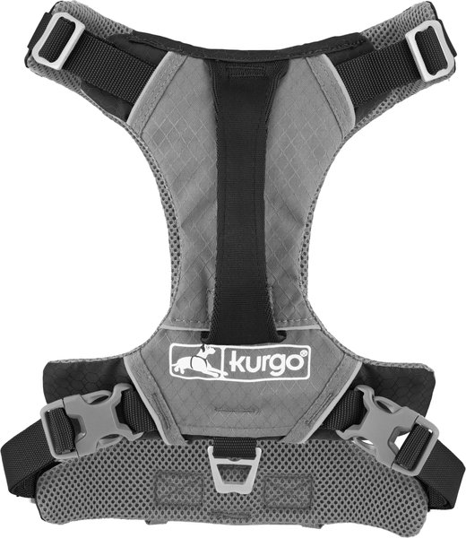 KURGO Journey Air Polyester Reflective No Pull Dog Harness, Black ...