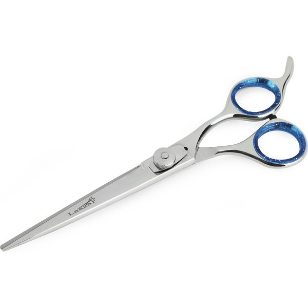 LAAZAR Pro Shear Curved Dog Grooming Scissors, 8-in - Chewy.com