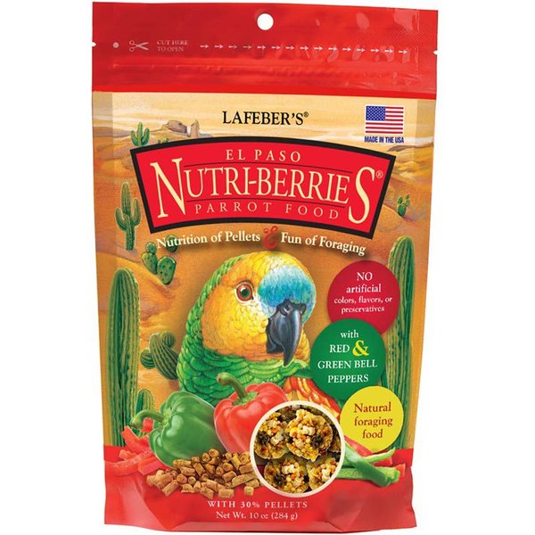 LAFEBER Classic Avi-Cakes Parrot Food, 12-oz bag - Chewy.com