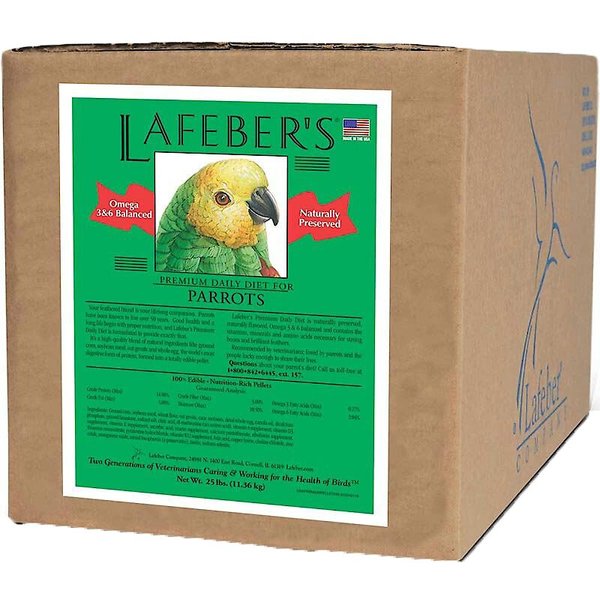 LAFEBER Tropical Fruit Nutri-Berries Parrot Food, 14-lb tub - Chewy.com