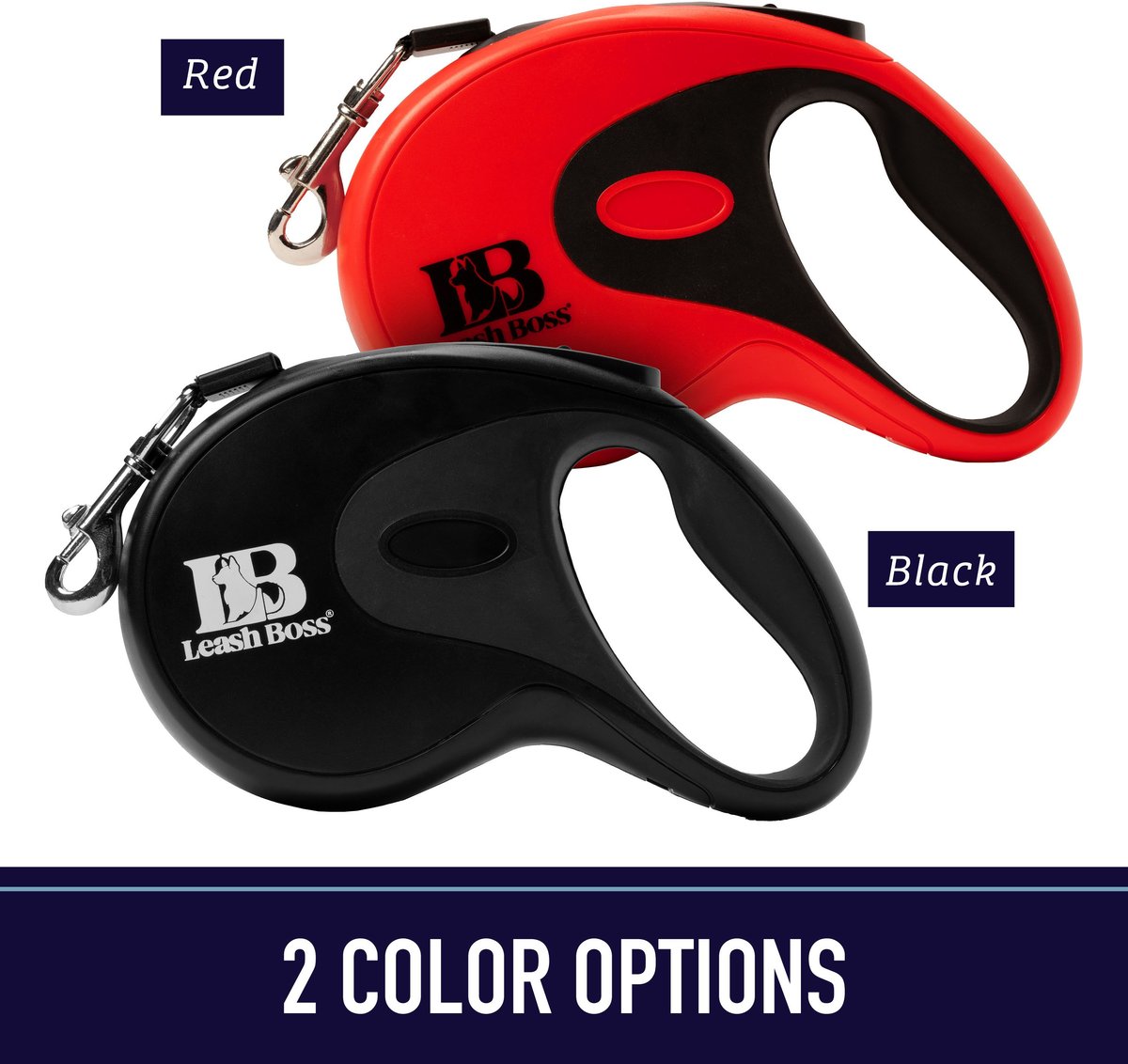 Out of Stock - LEASH BOSS Plastic Retractable Dog Leash, One Size: 16 ...