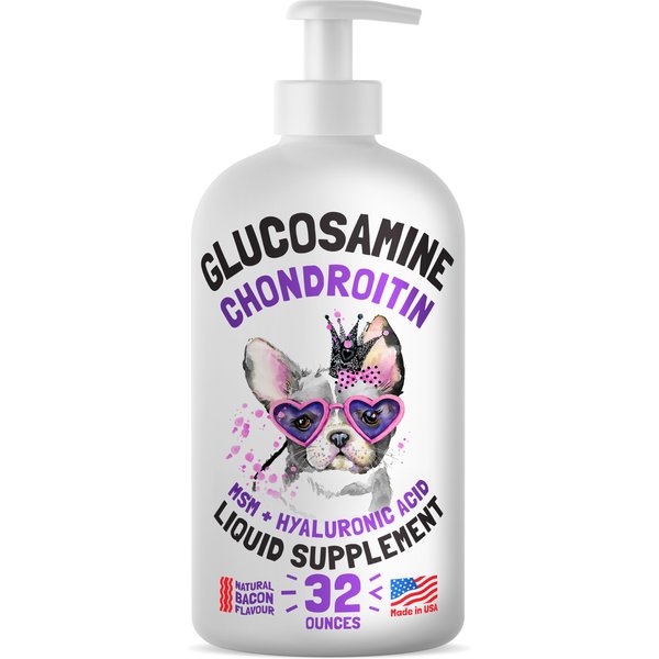 WONDER PAWS Glucosamine Liquid Joint Supplement for Dogs, 16-fl oz ...