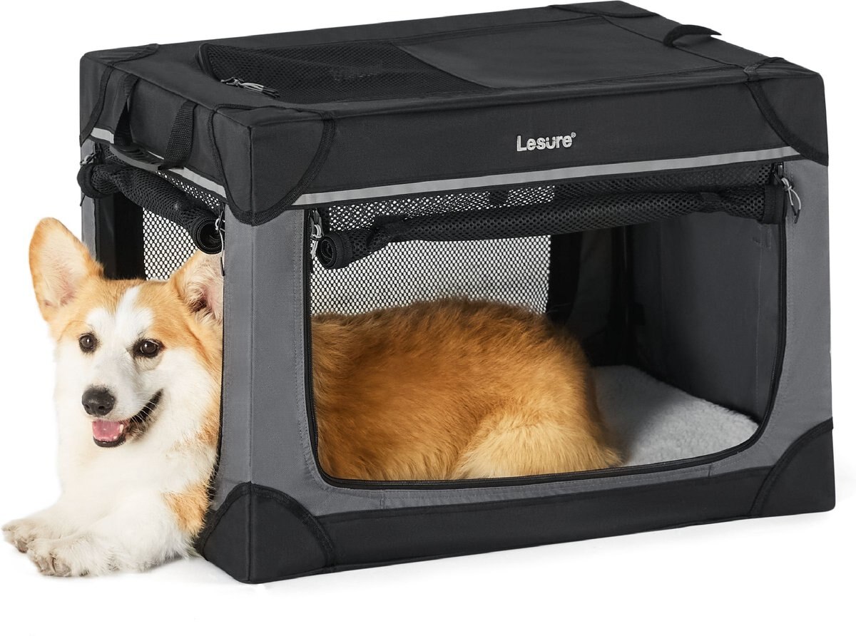 Out of Stock - LESURE Indoor & Outdoor Soft-Sided Collapsible 4-Door ...