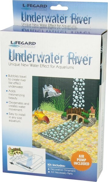 LIFEGARD Underwater River Aquarium Ornament, Medium - Chewy.com