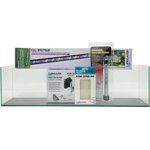 Temporarily Unavailable - LIFEGARD Clear Glass Bookshelf Aquarium with ...